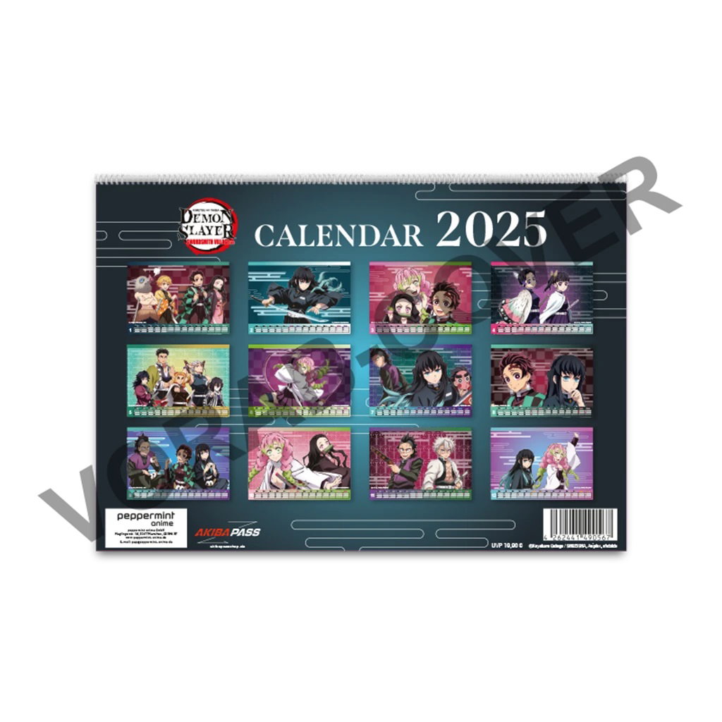 Sechs neue Anime-Kalender für 2025 angekündigt | Anime2You